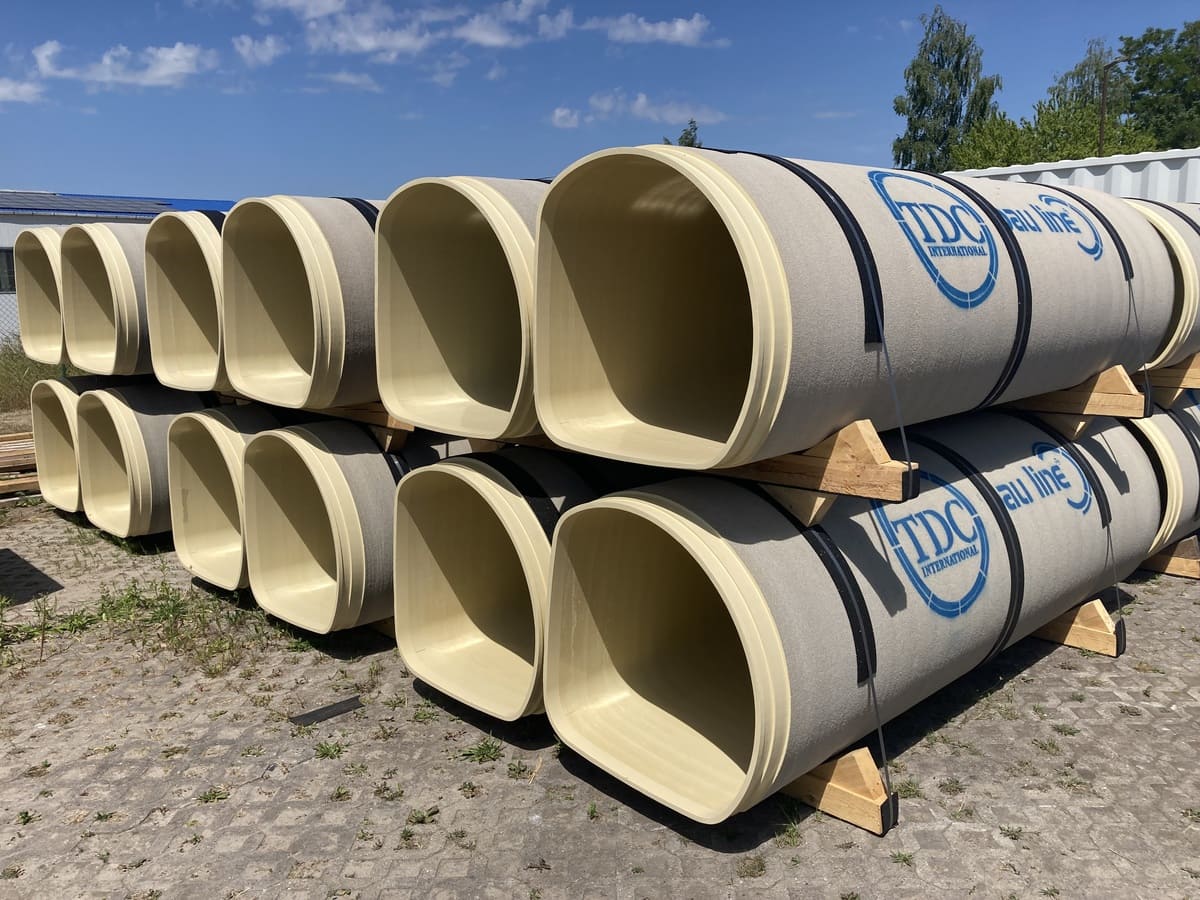 GRP Wastewater Solution, pau line® – TDC International