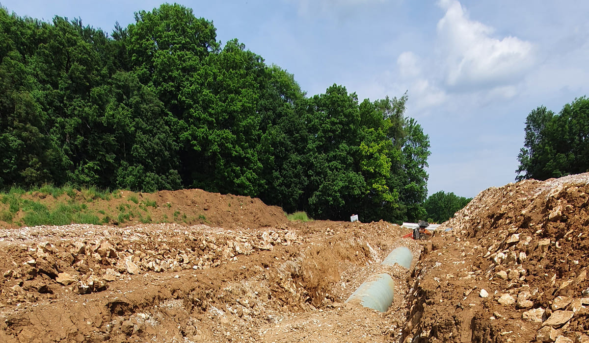 Open Trench Pipeline protection System, pau wrap® OT